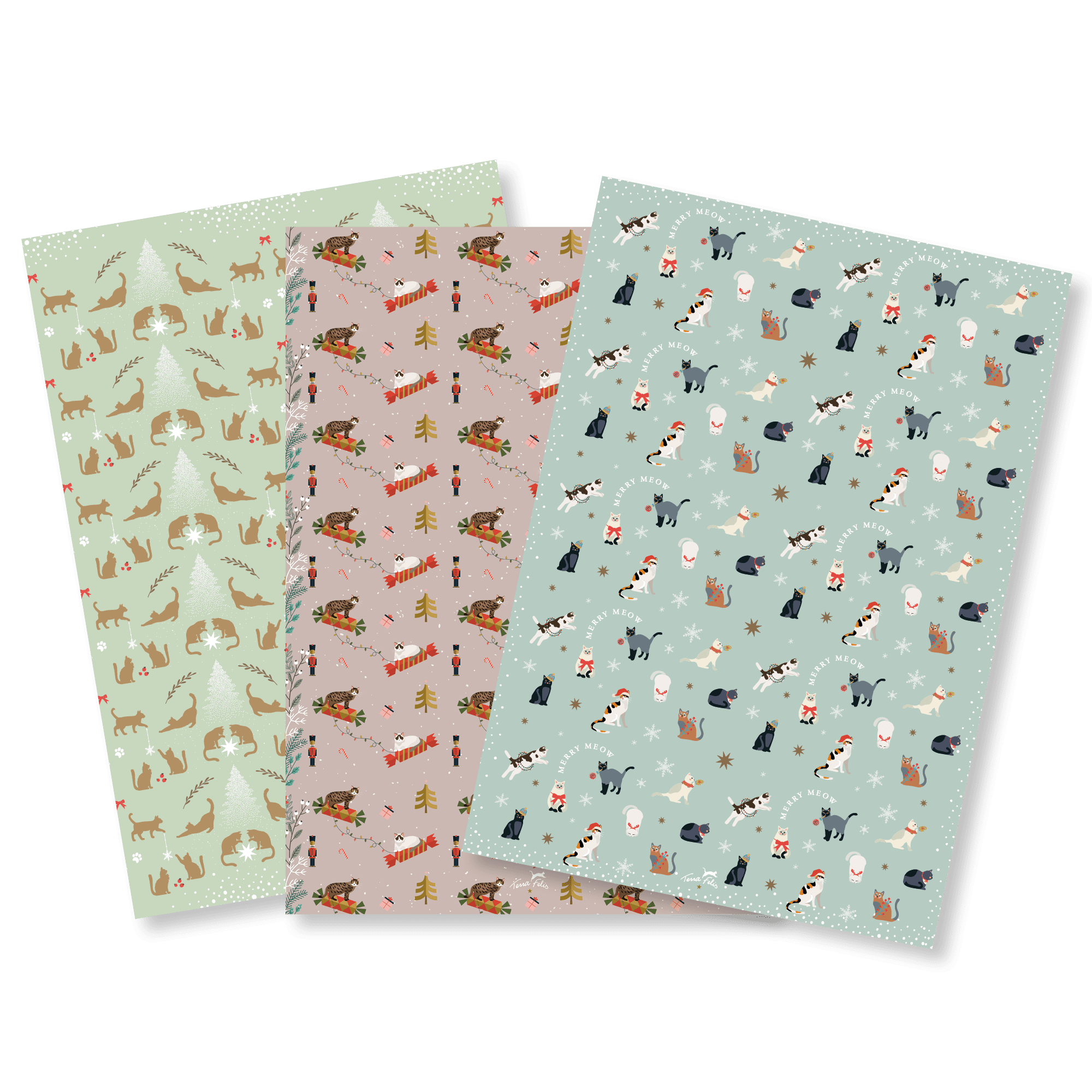 Terra Felis X-Mas Wrapping Paper TF